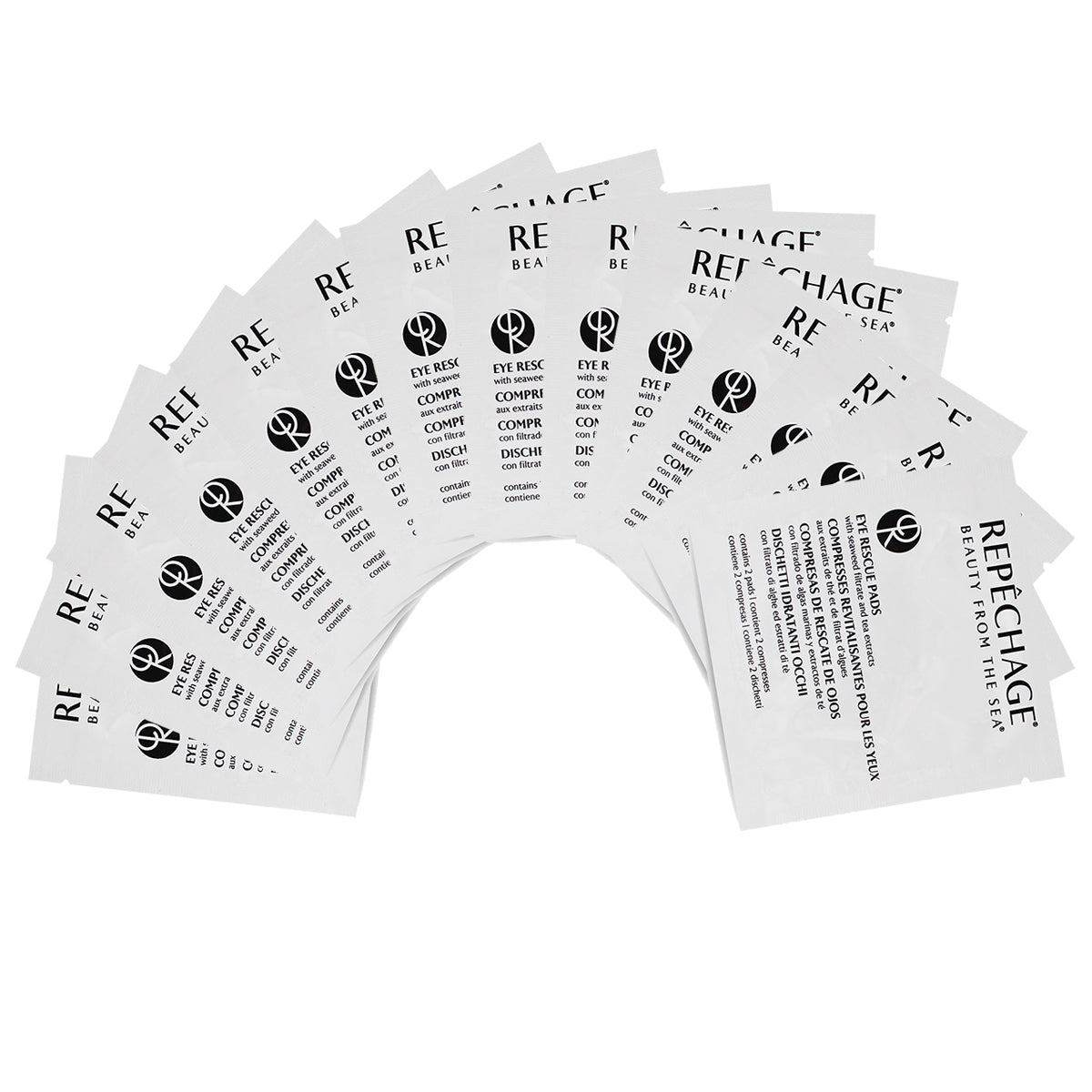 Eye Rescue Pads With Seaweed And Natural Tea Extracts - Repêchage®